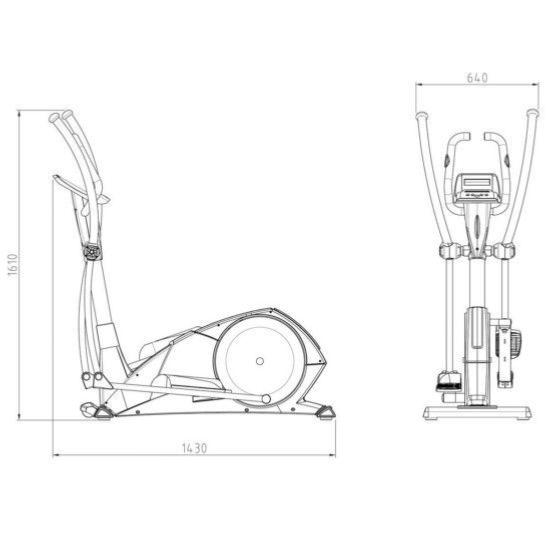 vélo élliptique XC-140i DKN