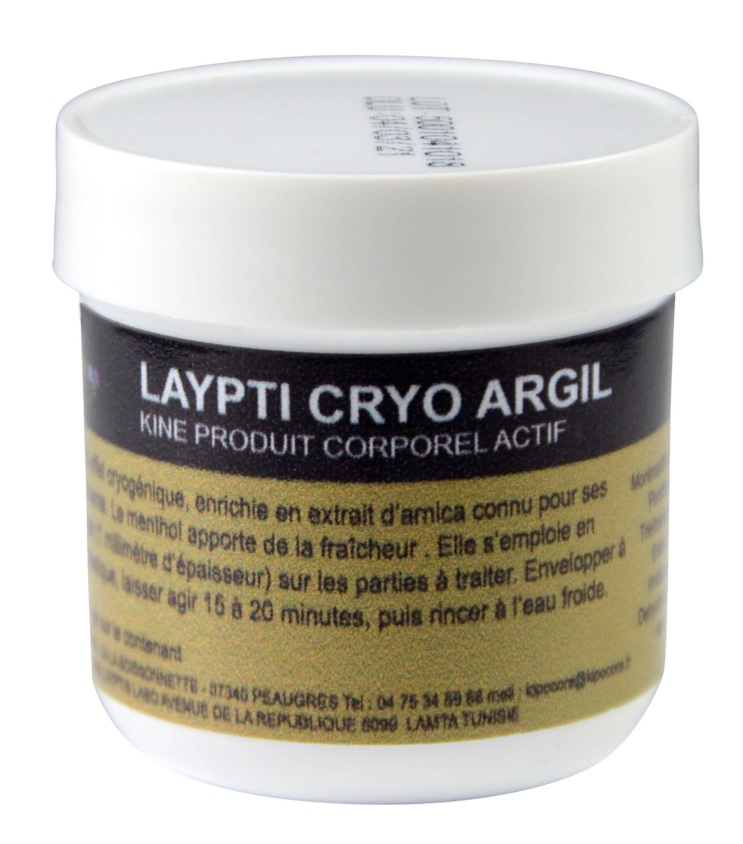 Laypti Crioargil 60gr | Crème Cryothérapie | KIPOCORA